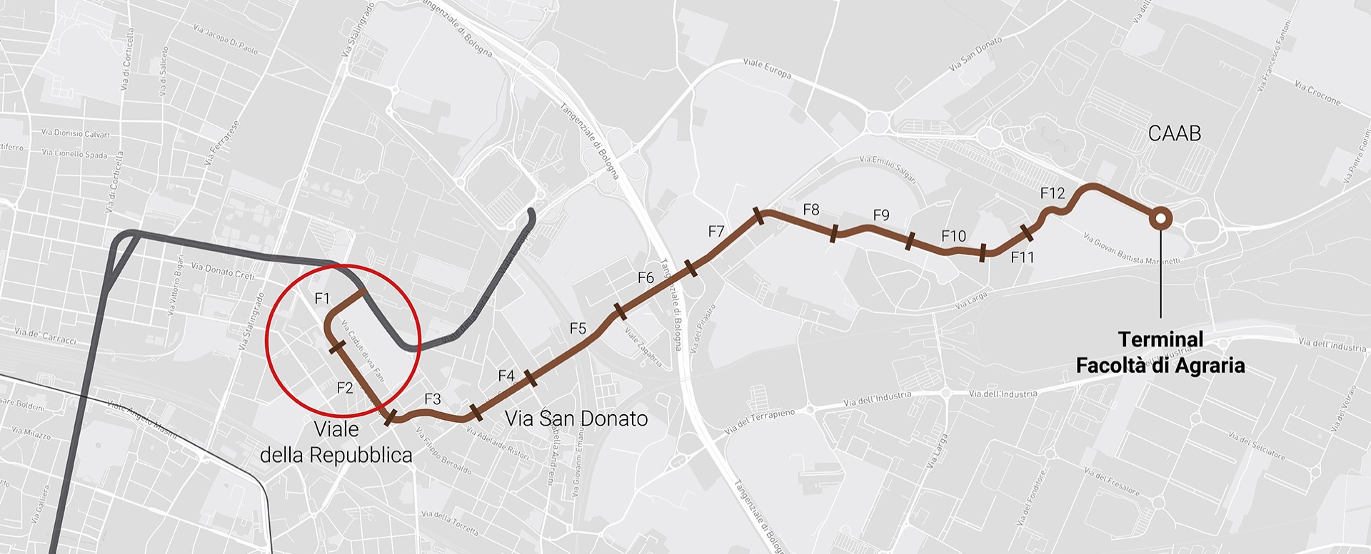 I lavori del tram arrivano in via Serena e viale della Repubblica ...